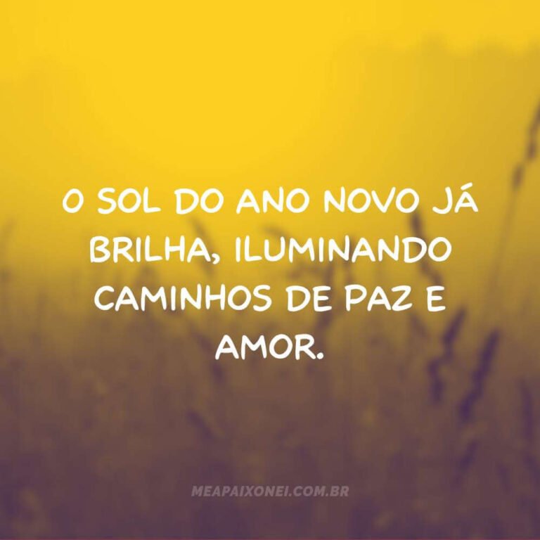 50 Frases de Bom Dia Ano Novo para Acordar em 2025 com Sorte - Me Apaixonei
