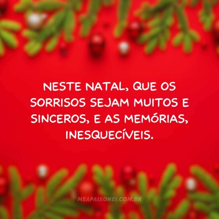50 Frases Emocionantes de Natal com Esperança e Alegria - Me Apaixonei