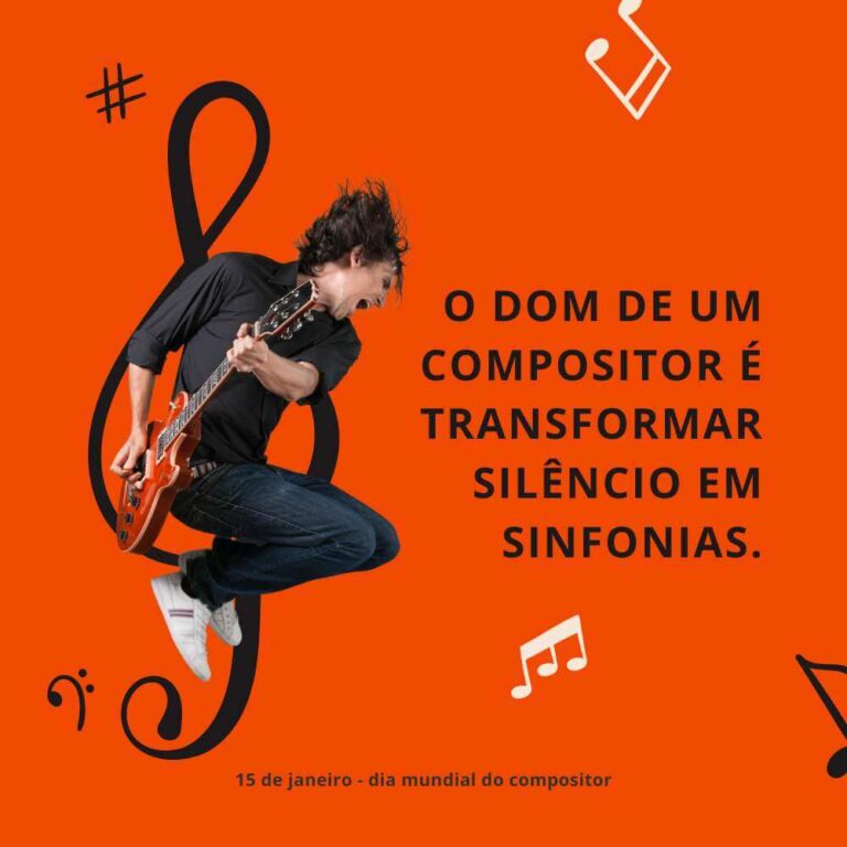 35 Frases do Dia Mundial do Compositor: Inspiração Sem Fim - Me Apaixonei